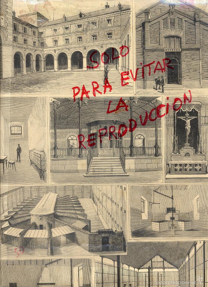 madrid 1883 carcel modelo ilustracion hoja revi - Comprar Revistas y ...