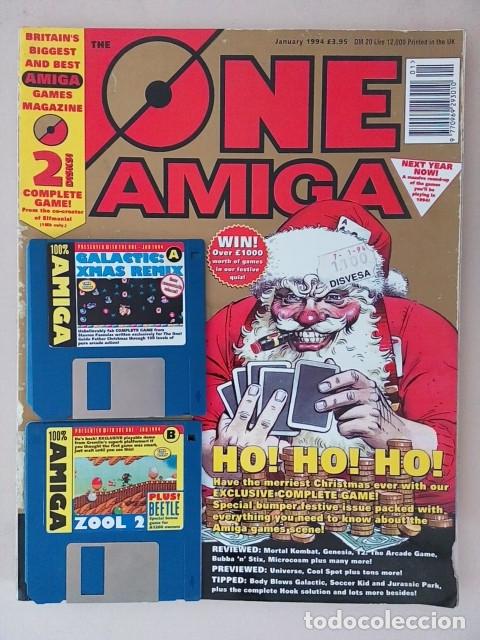 one amiga enero 1994 + 2 diskettes - Compra venta en todocoleccion