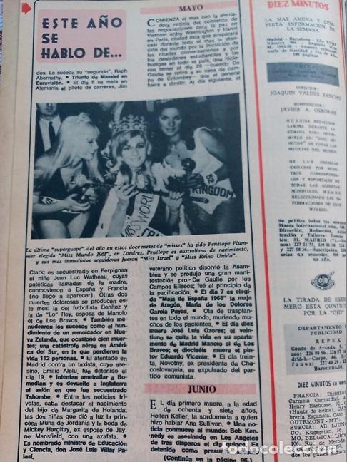 miss mundo 1968 world penelope plummer - Compra venta en todocoleccion