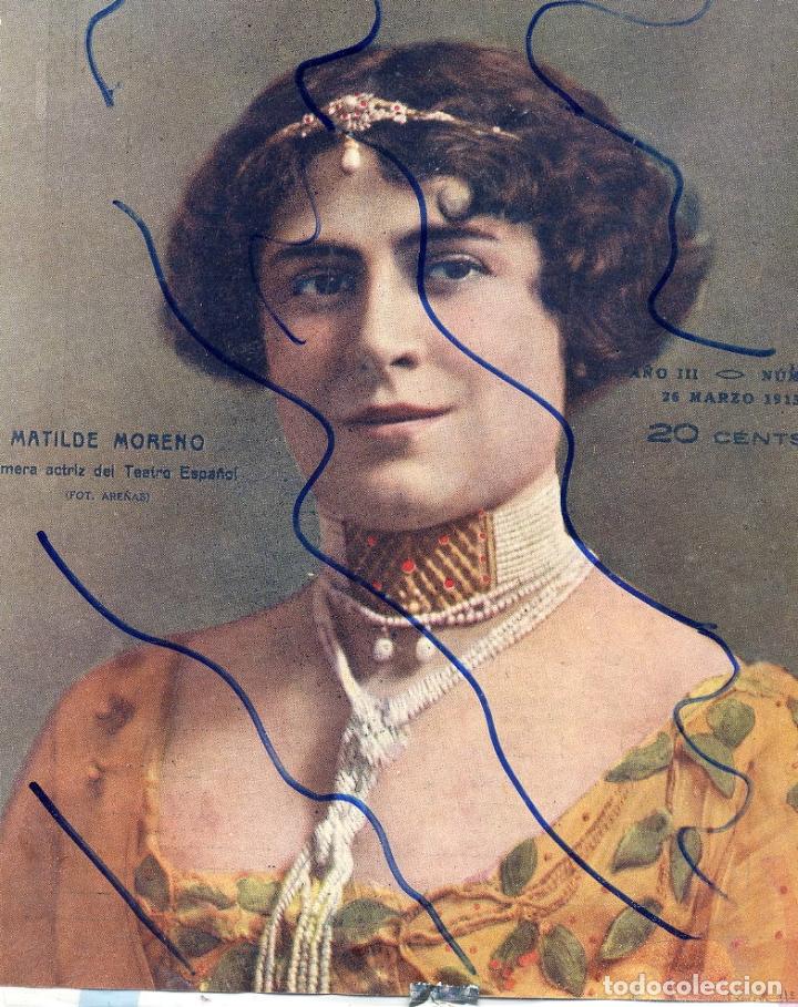 matilde moreno 1913 primera actriz hoja portada - Compra venta en ...