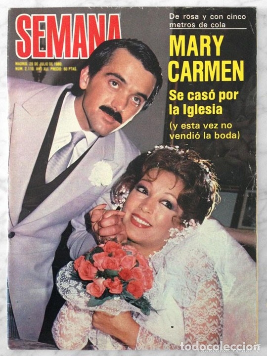 semana - 1980 - mary carmen, pedro marín, migue - Comprar Otras ...
