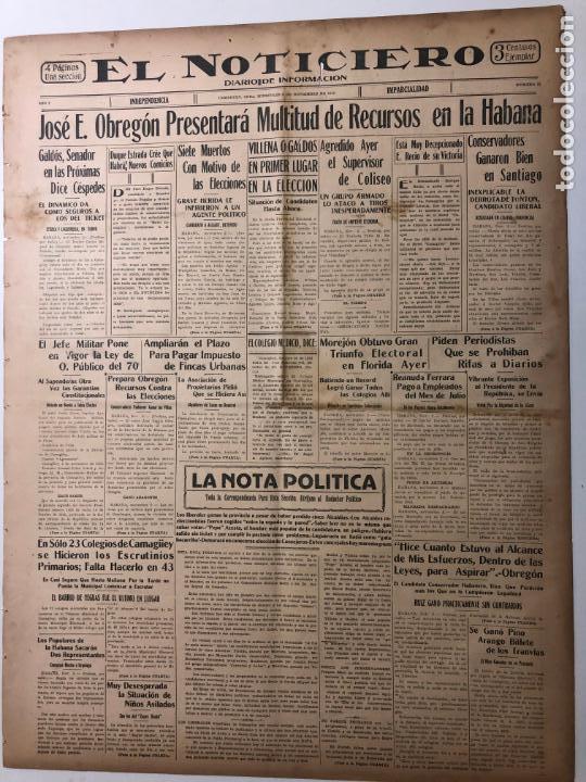 cuba. periódico el noticiero. independencia. im - Compra venta en ...