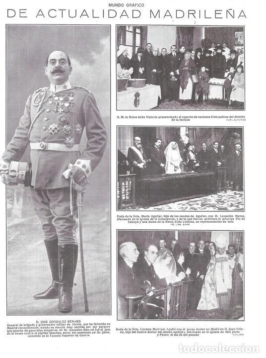 1920 hoja revista madrid distrito de la inclusa - Compra venta en ...