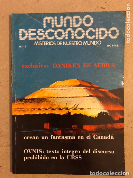 mundo desconocido n° 18 (1977). exclusiva: däni - Comprar Otras ...