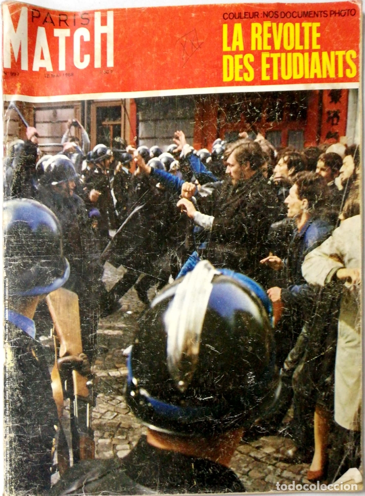 paris match. revista historica. mayo 1968. sobr - Comprar Otras ...