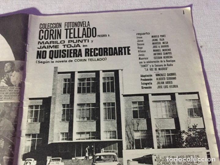 fotonovela corin tellado no quisiera recordarte - Comprar Otras ...