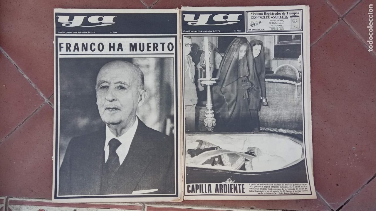 franco ha muerto - ya 20-11-1975 y 21-11-1975 - Comprar Otras revistas ...