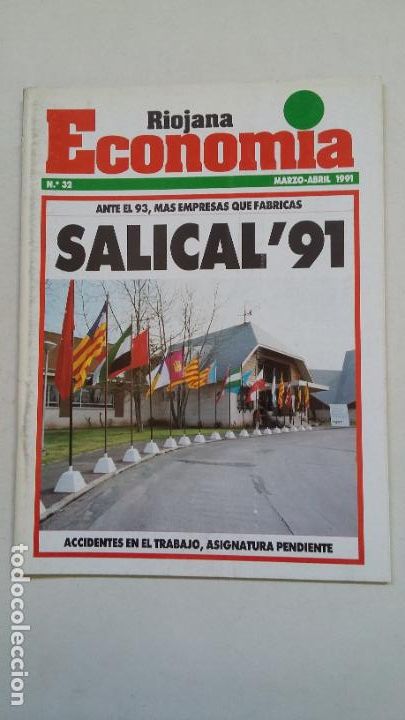 economia riojana nº 32. marzo 1991. salical 91. - Compra venta en ...