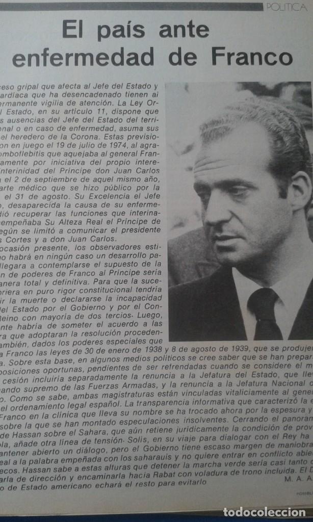 franco enfermo.portada y 5 paginas recorte posi - Comprar Otras ...