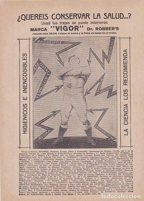publicidad: trajes de punto marca vigor dr. rob - Comprar Revistas y ...