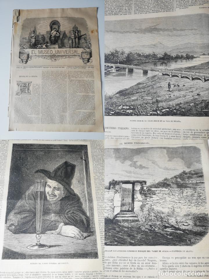 el museo universal n°24, junio 1869. grabados: - Compra venta en ...