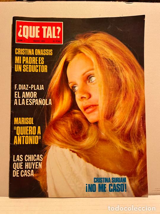 revista que tal numero 1 año 1974 - Compra venta en todocoleccion
