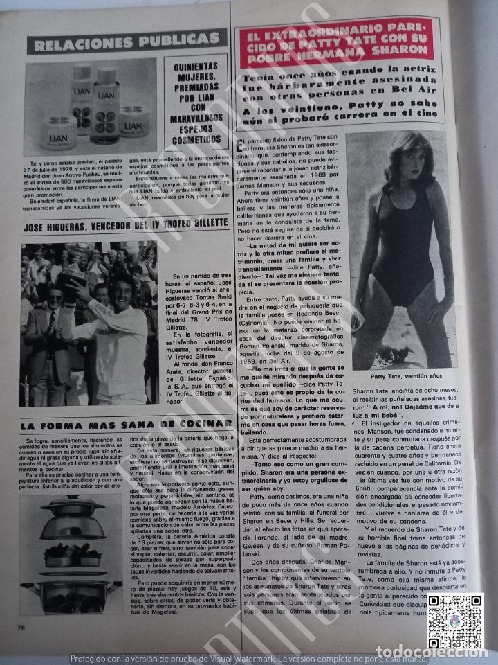patty tate hermana de sharon tate - Compra venta en todocoleccion