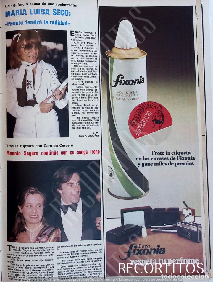 manolo segura maria luisa seco fixonia - Compra venta en todocoleccion