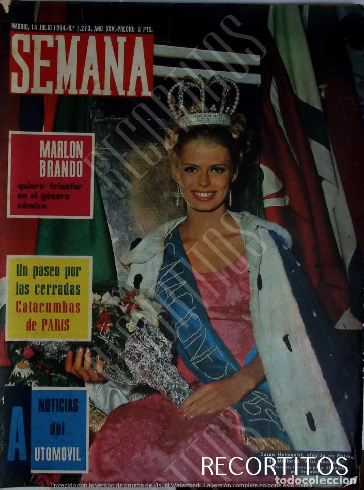 recorte portada miss naciones susan holmquist 1 - Compra venta en ...