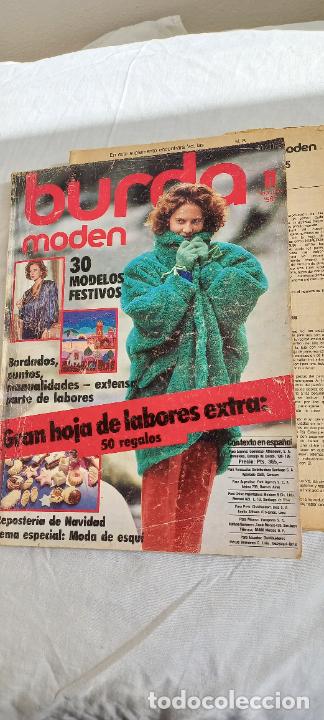 revista burda moden. nº 11 nobiembre 1985. con - Compra venta en ...