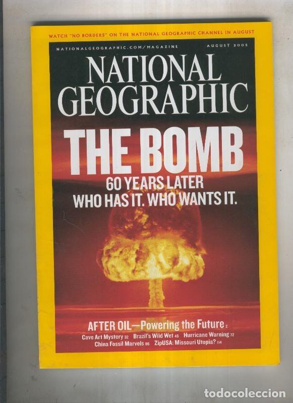 national geographic 2005 august: the bomb 60 ye - Buy Other modern ...