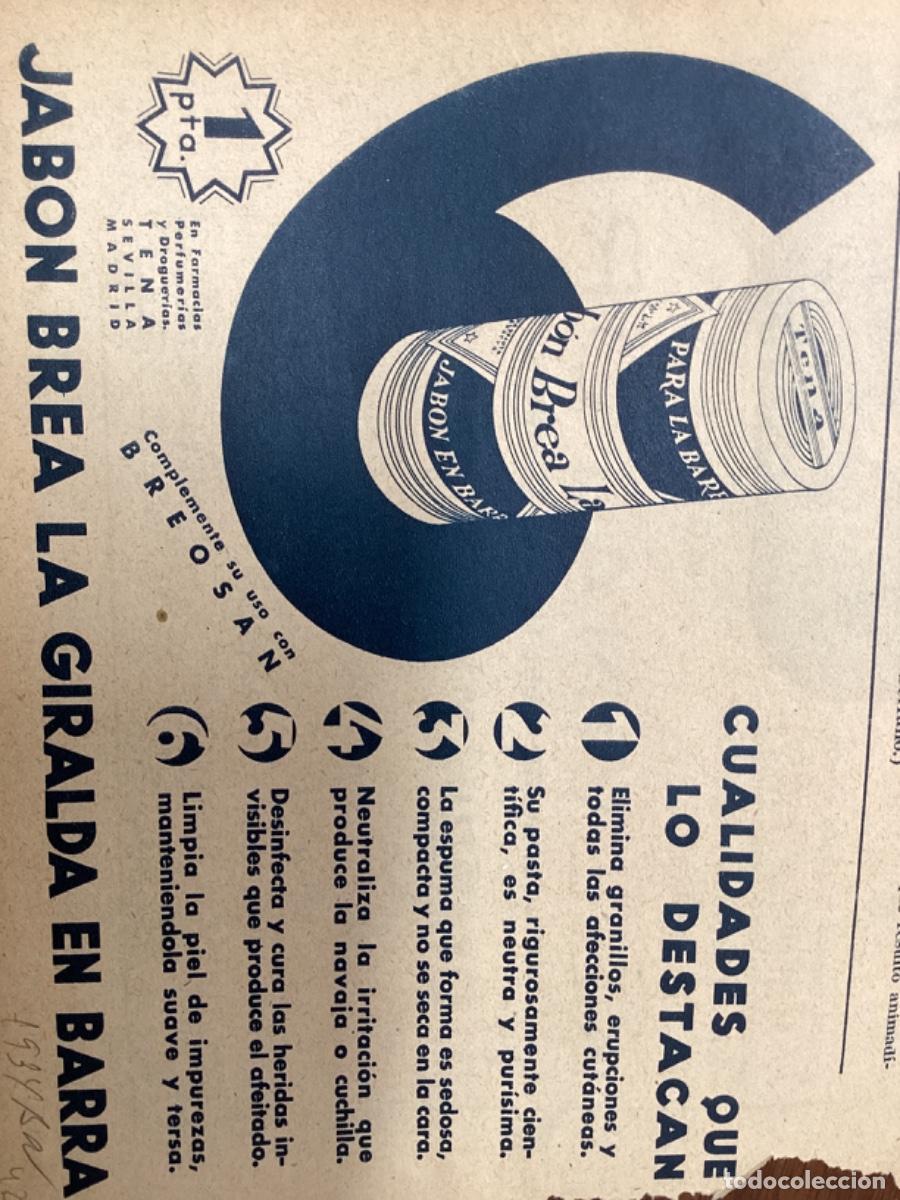 jabón brea en barra 1934 retal hoja revista - Compra venta en todocoleccion