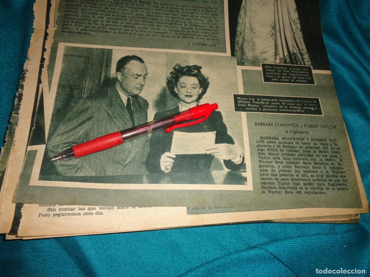 recorte : myrna loy. primer plano, mayo 1946 - Buy Other modern ...