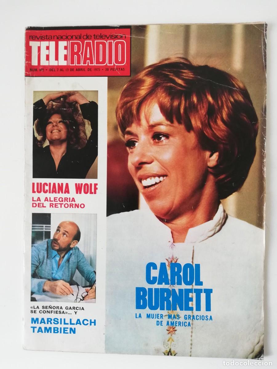 tele radio nº 902 -1975 - carol burnett, lucian - Buy Other modern ...