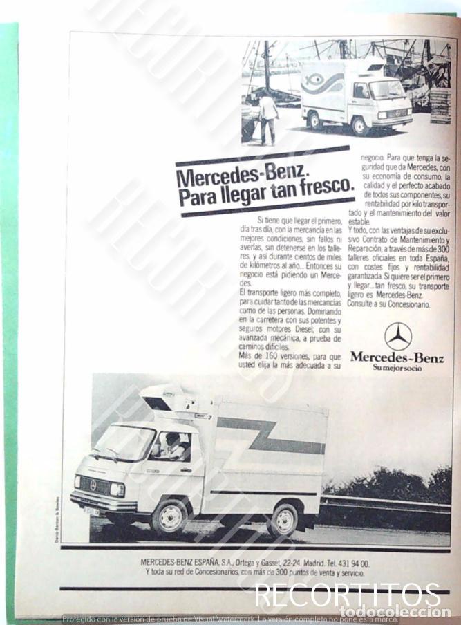 mercedes benz anuncio publicidad furgones furgo - Compra venta en ...