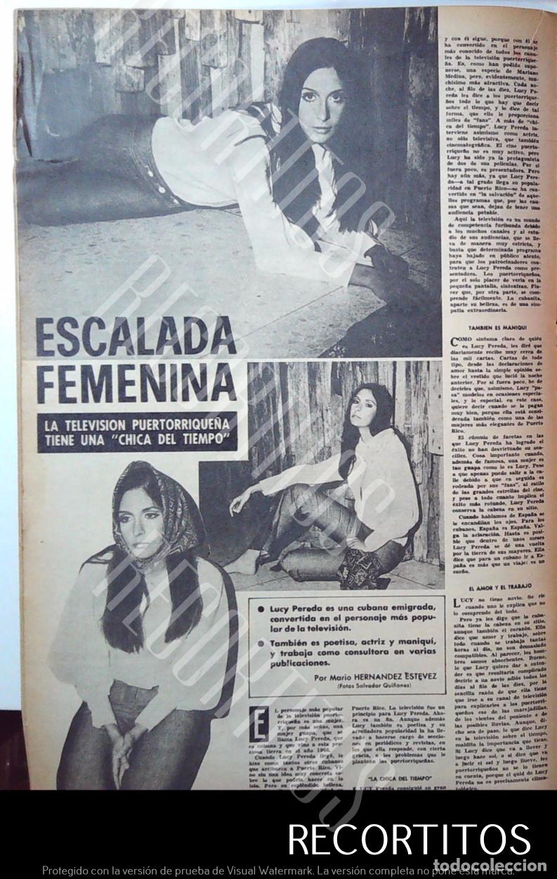 lucy pereda la chica del tiempo puerto rico - Compra venta en todocoleccion