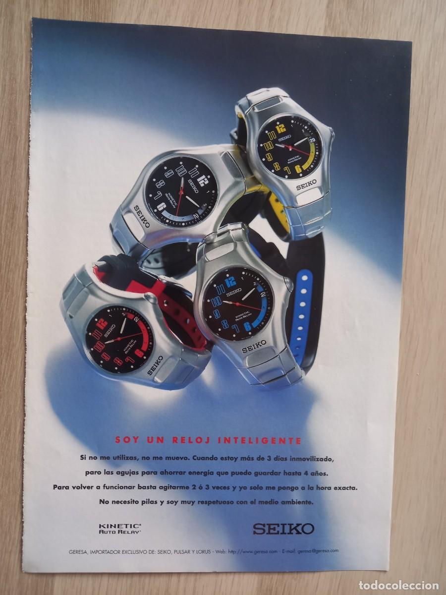 anuncio reloj seiko kinetic auto relay. 25,5 x - Compra venta en ...
