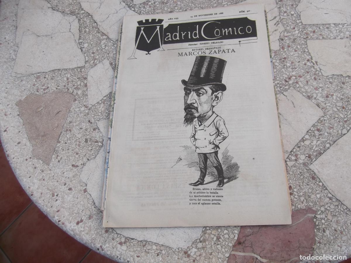 madrid comico, nº 301, noviembre 1888, autores - Compra venta en ...