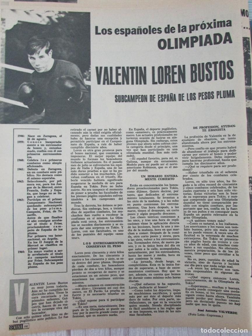 recorte revista semana 1281 1964 valentín loren - Compra venta en ...