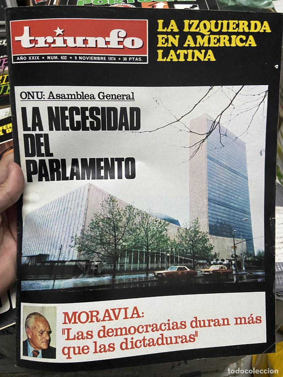 revista triunfo # 632 (9-11-1974) la necesidad - Compra venta en ...