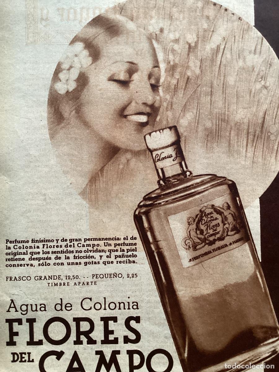 colonia flores del campo 1933 hoja revista - Compra venta en todocoleccion