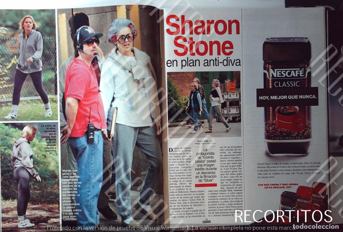 sharon stone en pleno rodaje - Compra venta en todocoleccion