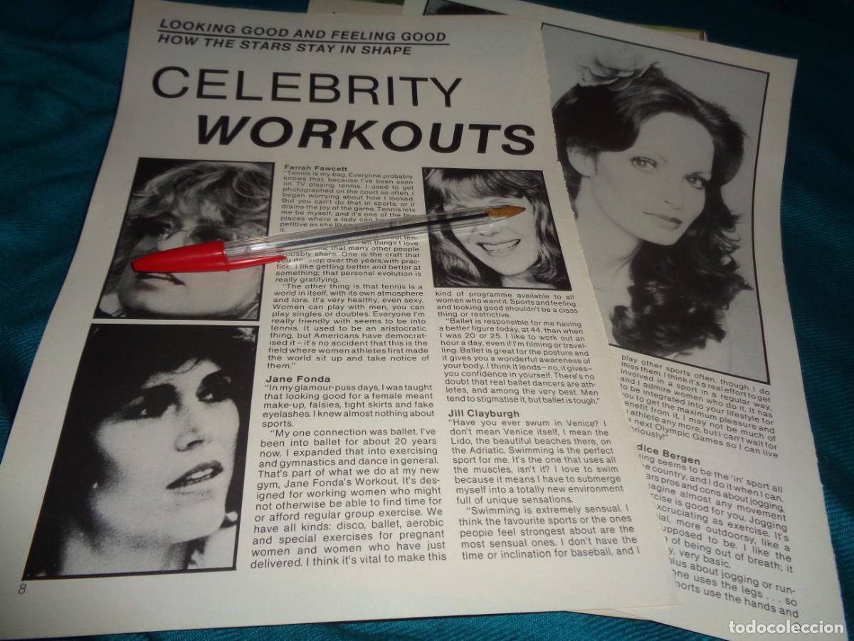 recorte : farrah fawcett, cheryl ladd, jane fon - Compra venta en ...