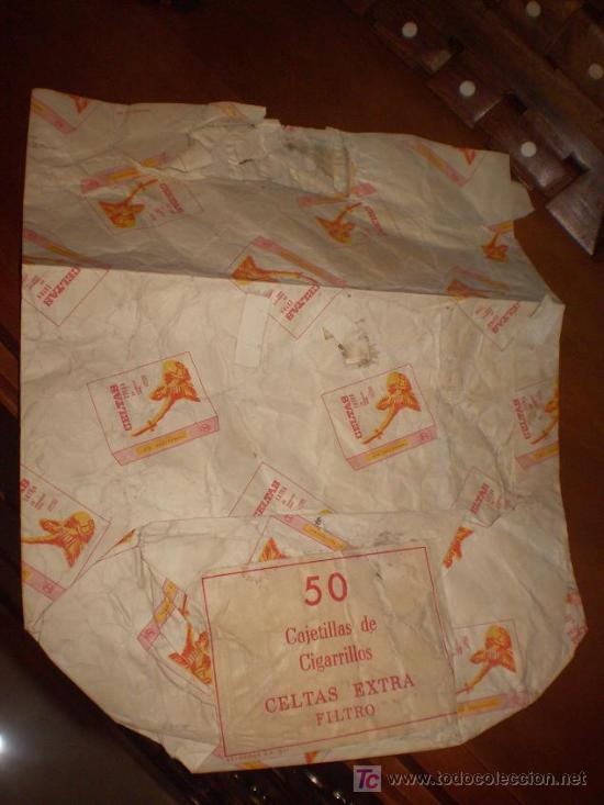 antiguo paquete para 50 cajetillas de celtas ex - Buy Antique Packets ...