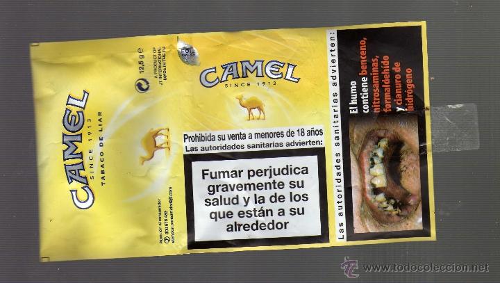 paquete vacío de tabaco para liar camel · 25 gr - Comprar Paquetes de ...