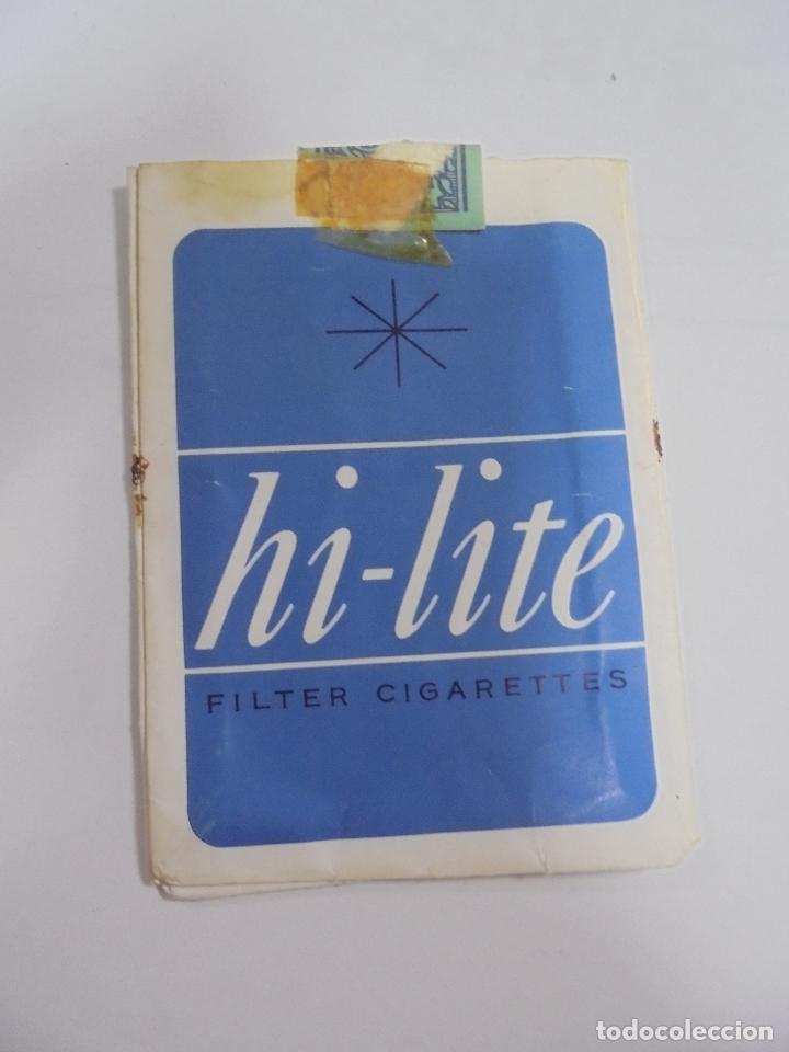 paquete de tabaco. marca hi-lite. filter cigare - Comprar Paquetes de ...