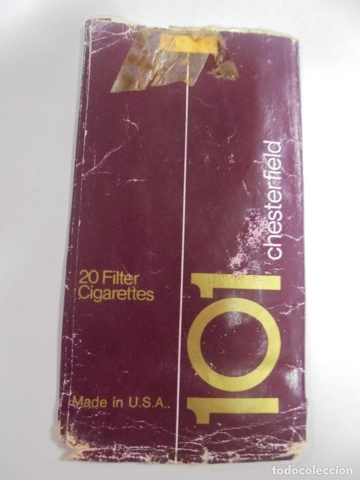 paquete de tabaco. marca chesterfield 101. u.s. - Comprar Paquetes de ...