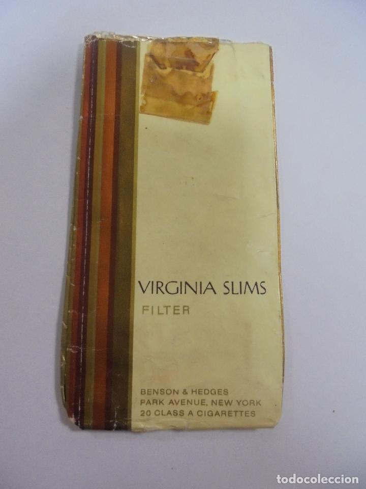 paquete de tabaco. marca virginia slims. filter - Comprar Paquetes de ...