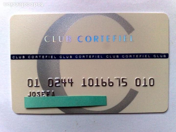 tarjeta personal,club cortefiel,banda magnetica - Comprar Tarjetas ...