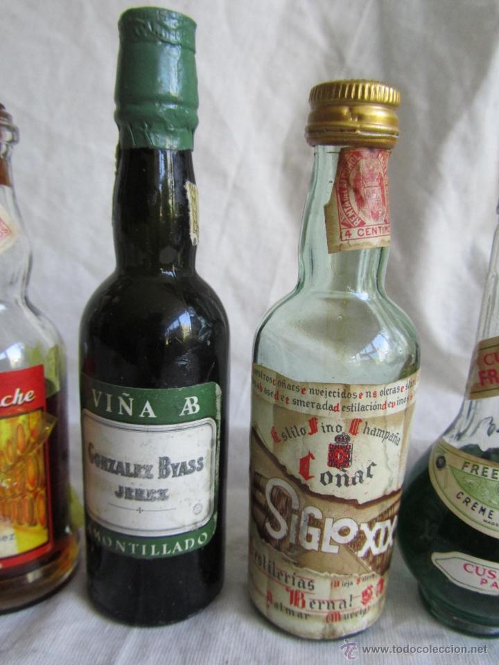 7 antiguas mini botellas botellita de licores v - Comprar Coleccionismo ...