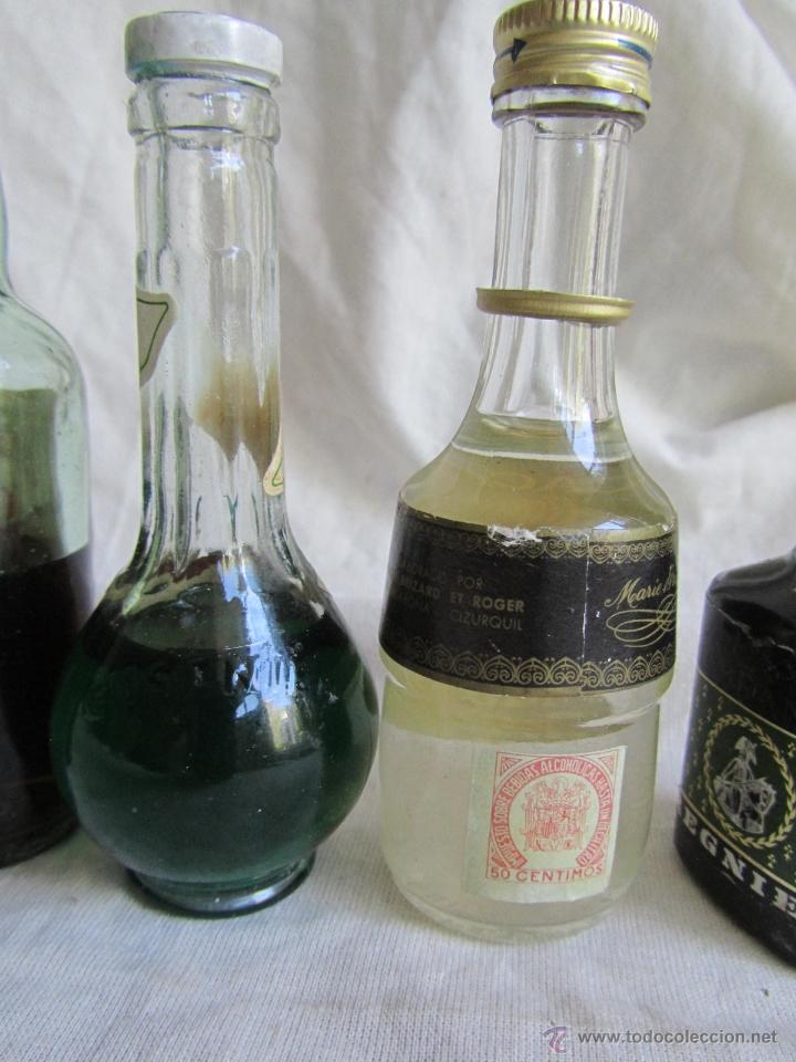 7 antiguas mini botellas botellita de licores v - Comprar Coleccionismo ...