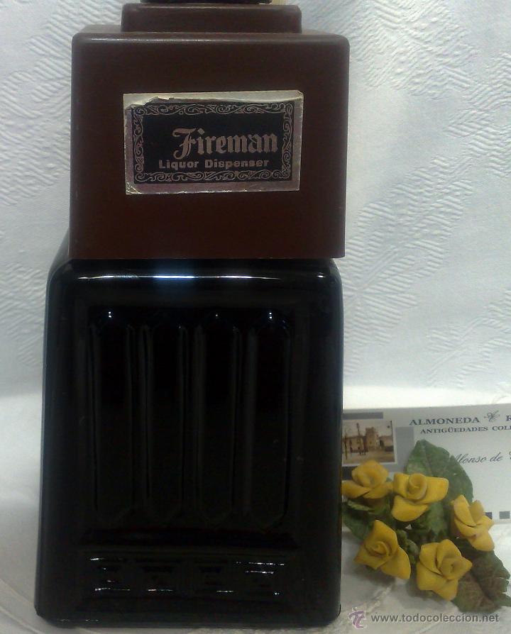 fireman.- liquor dispenser. bombero servidor de - Comprar Coleccionismo ...