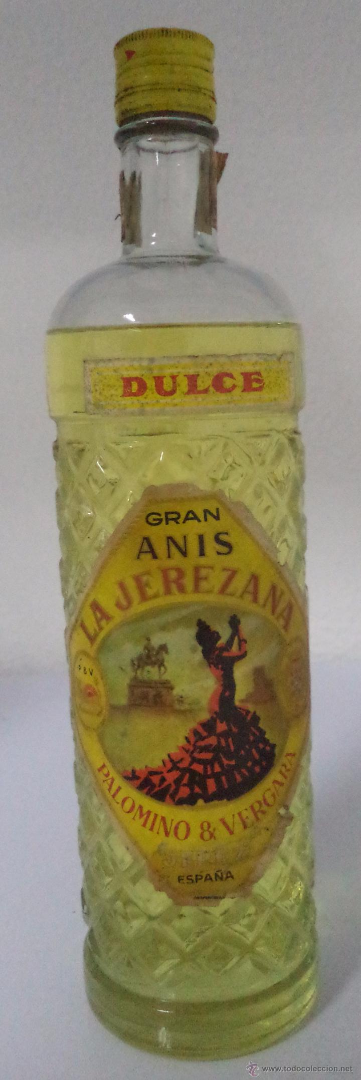 botella de gran anis dulce la jerezana. palomin - Comprar Coleccionismo ...