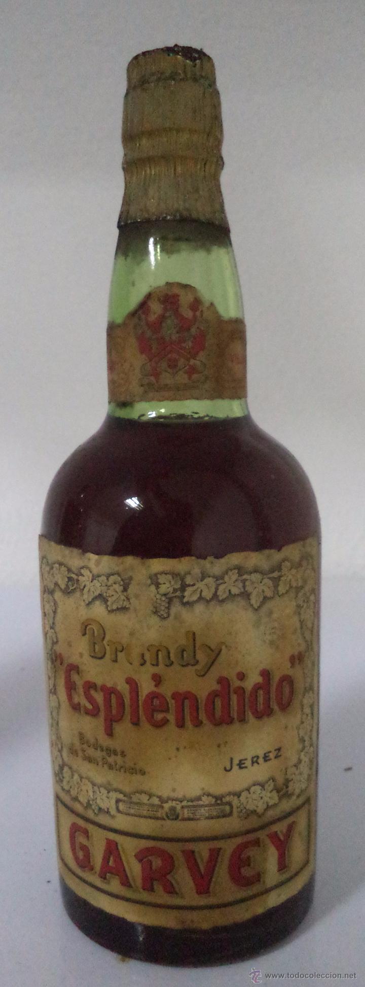 botella de brandy esplendido. bodegas san patri - Comprar Coleccionismo ...