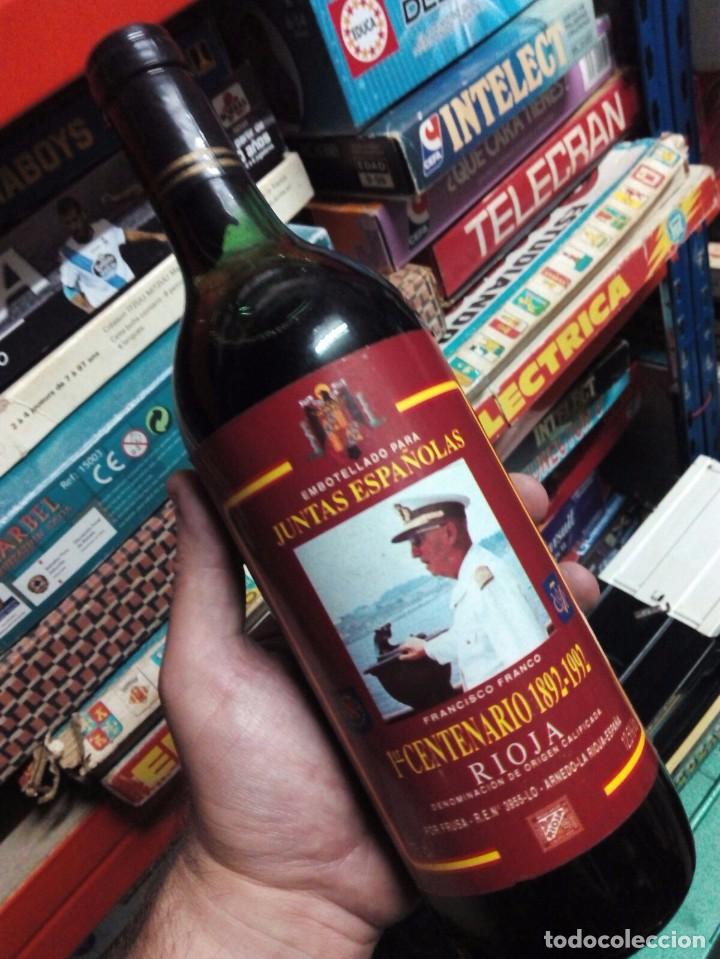 botella vino con imagen franco - Comprar Coleccionismo de Vinos ...
