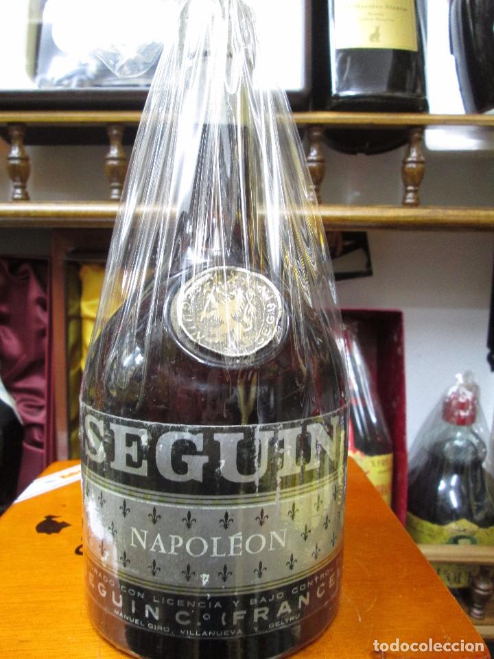 antigua botella de brandy coñac, seguìn napoleò - Comprar Coleccionismo ...