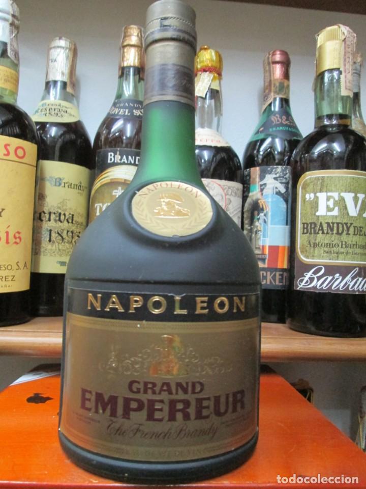 antigua botella brandy coñac, grand empereur br - Comprar Coleccionismo ...