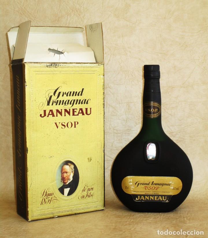 antigua botella grand armagnac janneau vsop sin - Comprar Coleccionismo ...