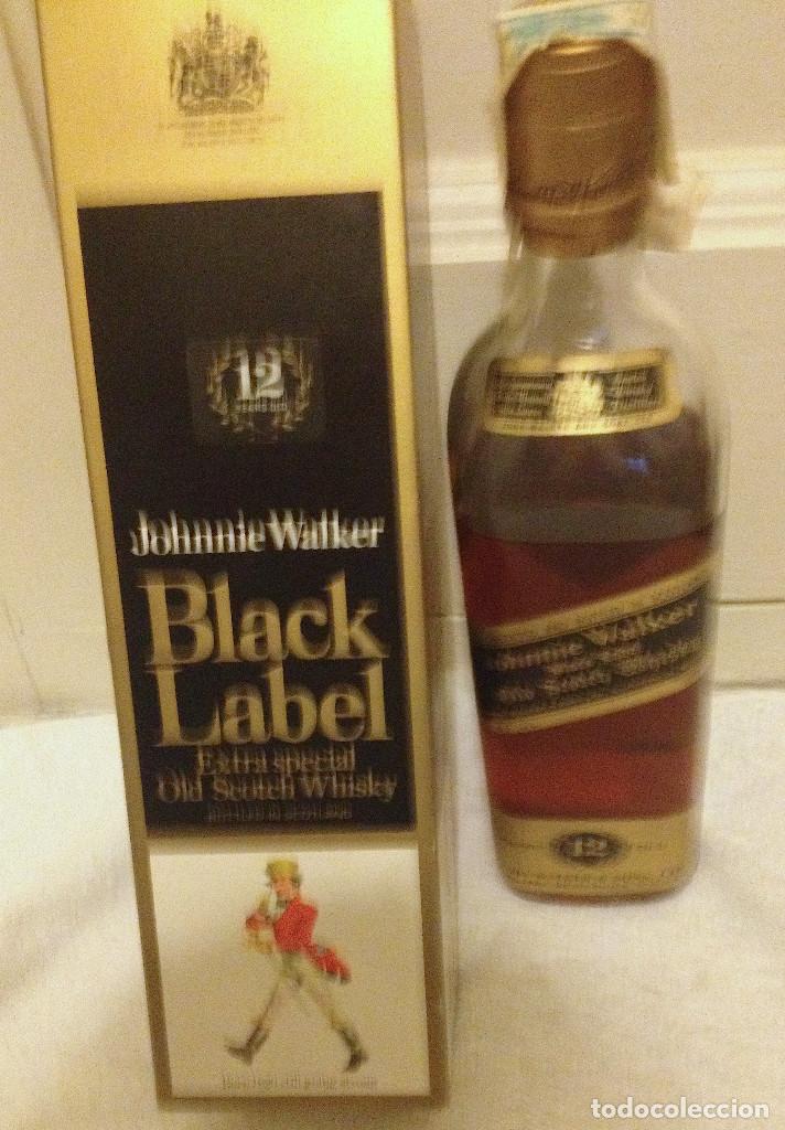 johnnie walker black label 12 years extra speci - Comprar Coleccionismo ...