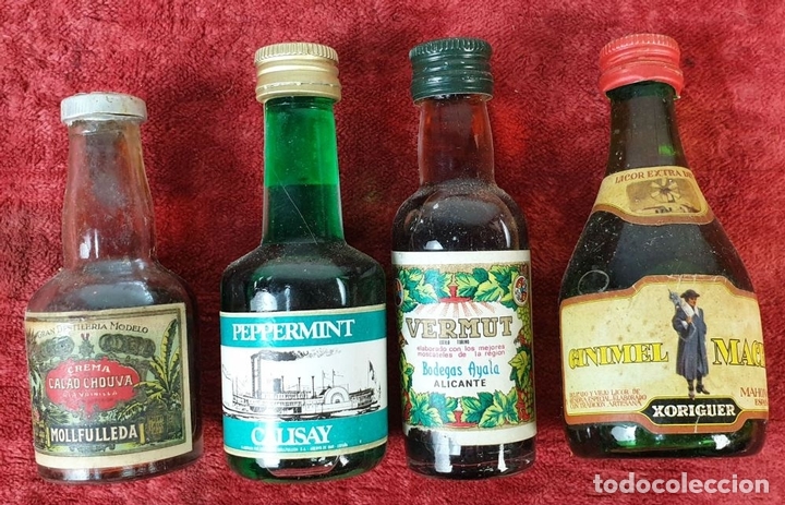 colección de 25 botellas de licor en miniatura. - Comprar Coleccionismo ...